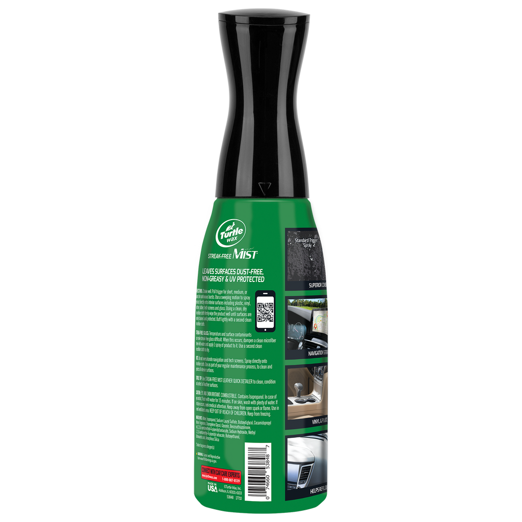 Interior Detailer Cleaner and Protectant Mist 591mL