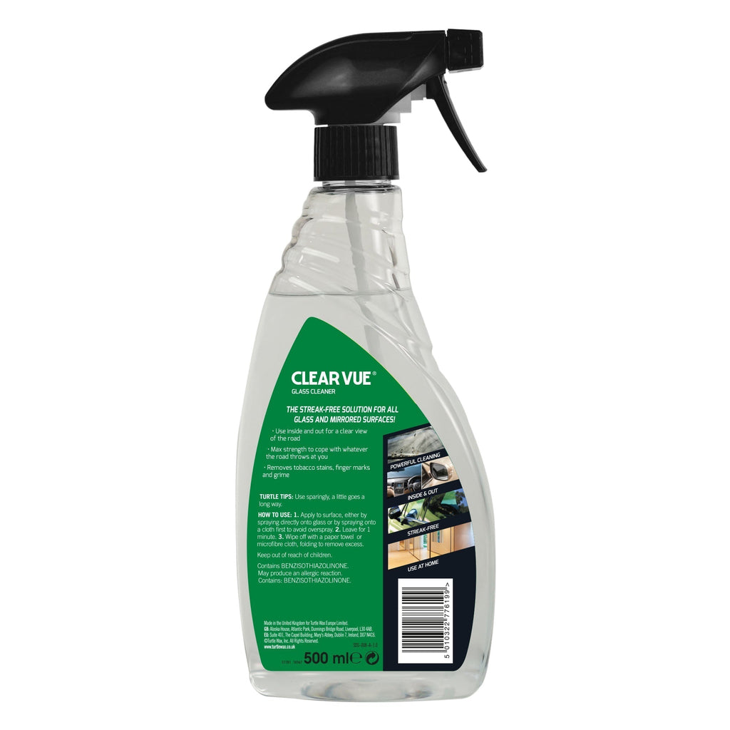 Turtle Wax ClearVue Glass Cleaner Spray 500ml